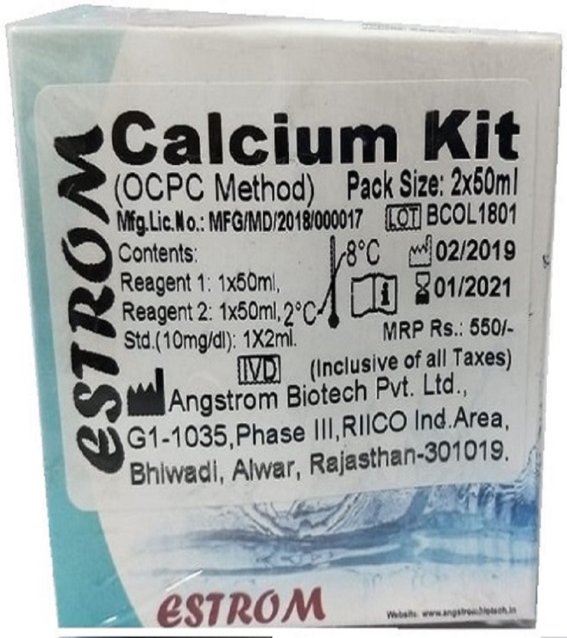 CALCIUM SLR KIT Manufacturer | Angstrom Biotech